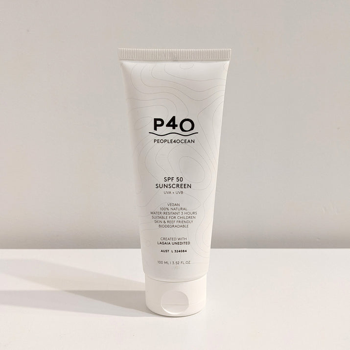 Natural Vegan Sunscreen SPF 50 from People4Ocean | Cow & Coconut